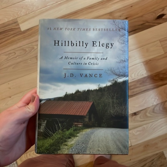 harper collins | Other | Hillbilly Elegy By Jd Vance Hardcover Book ...